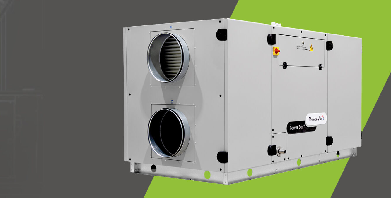 Nouvelle centrale double flux powerbox | France air
